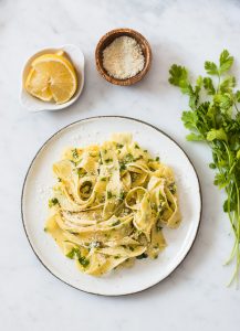 Lemon Cilantro Pasta - Pretty. Simple. Sweet.