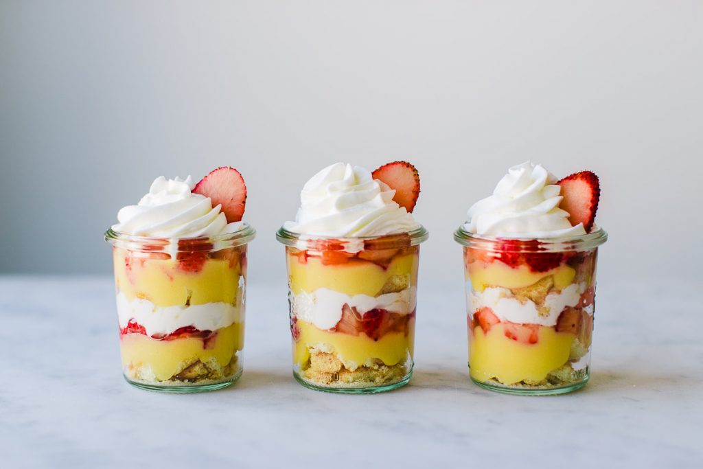 Strawberry Lemon Parfaits - Pretty. Simple. Sweet.