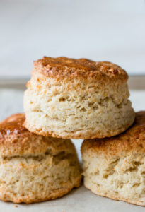Ultimate Tall Flaky Buttermilk Biscuits