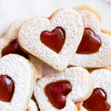 Melt-In-Your-Mouth Linzer Cookies - Pretty. Simple. Sweet