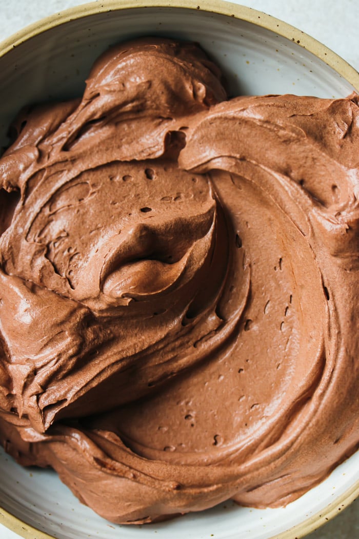 Heavenly Chocolate Mascarpone Frosting - Pretty. Simple. Sweet.