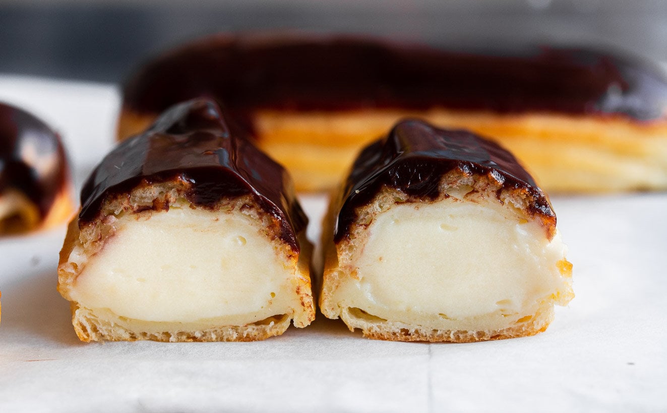 Perfect Classic Eclairs - Pretty. Simple. Sweet.