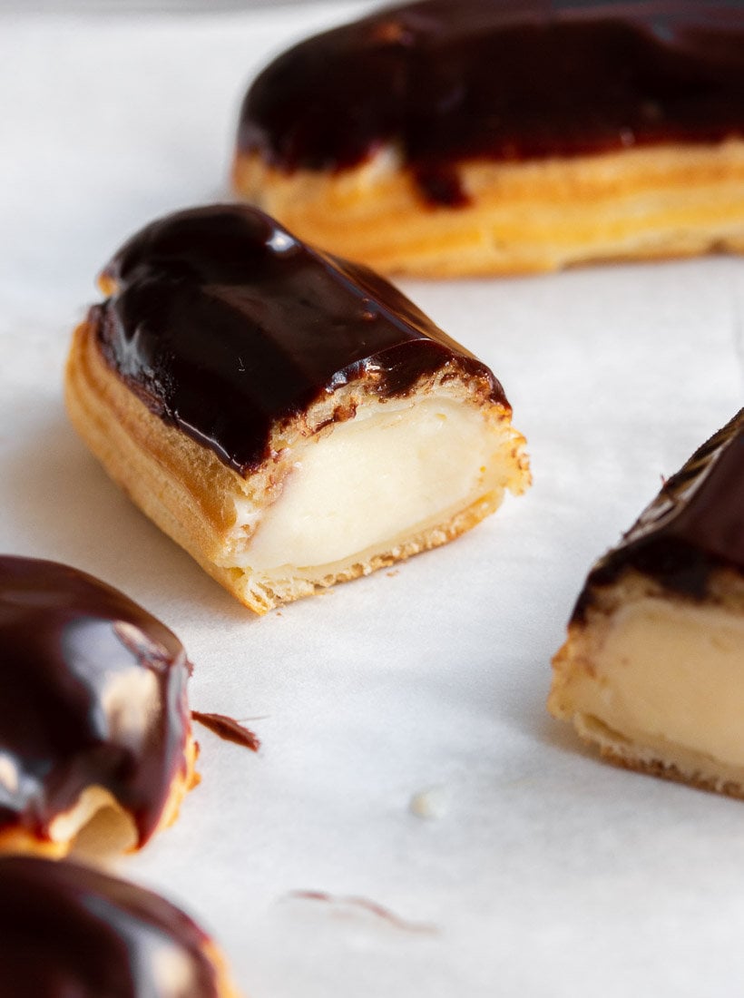 Perfect Classic Eclairs - Pretty. Simple. Sweet.