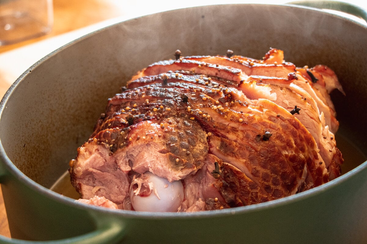 Maple Bourbon Ham Glaze (Easy!) - Pretty. Simple. Sweet.