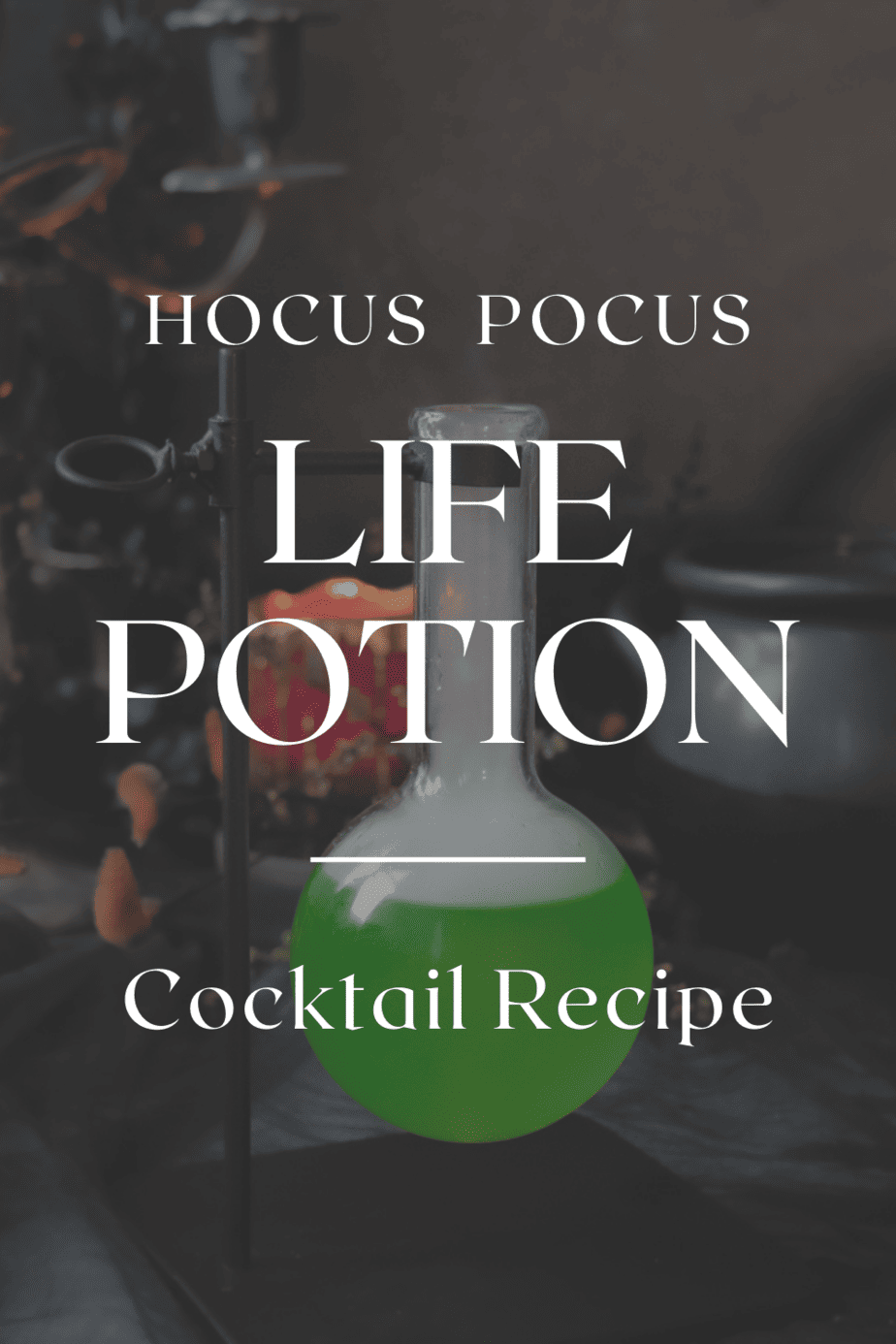 Hocus Pocus Life Potion Cocktail - Pretty. Simple. Sweet.