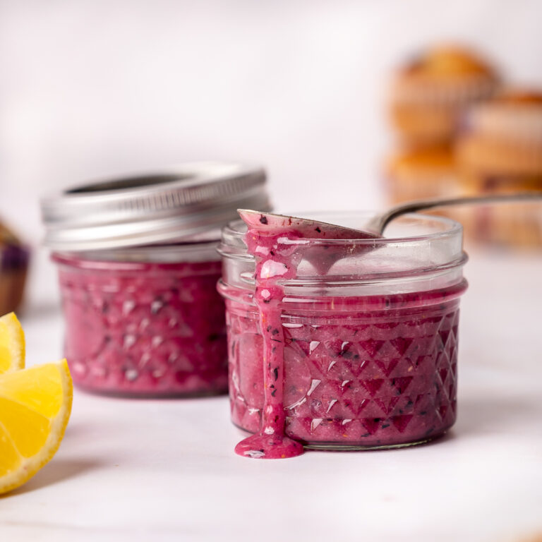 Blueberry Glaze | Pretty. Simple. Sweet.