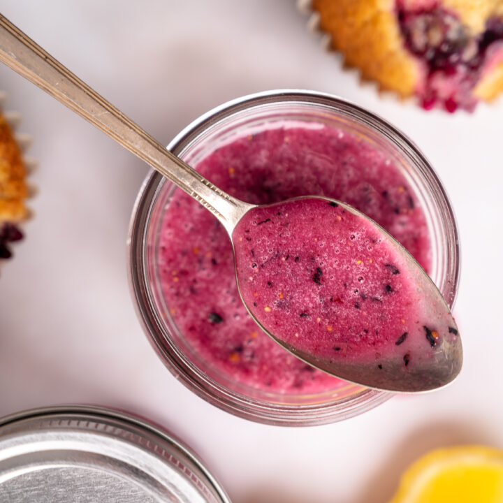 Blueberry Glaze | Pretty. Simple. Sweet.