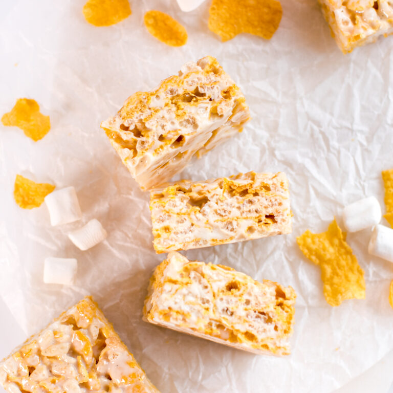Cornflake Marshmallow Treats - Pretty. Simple. Sweet.