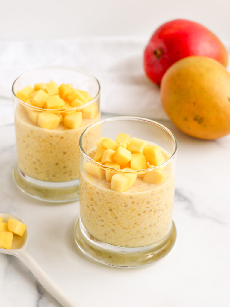 Small Batch Mango Sago (Tapioca Pudding) - Pretty. Simple. Sweet.