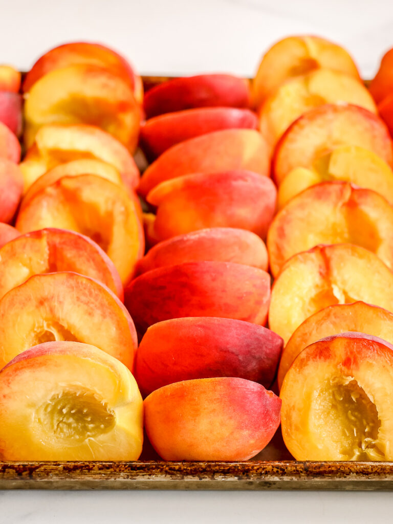 How to Freeze & Peel Fresh Peaches - Pretty. Simple. Sweet.