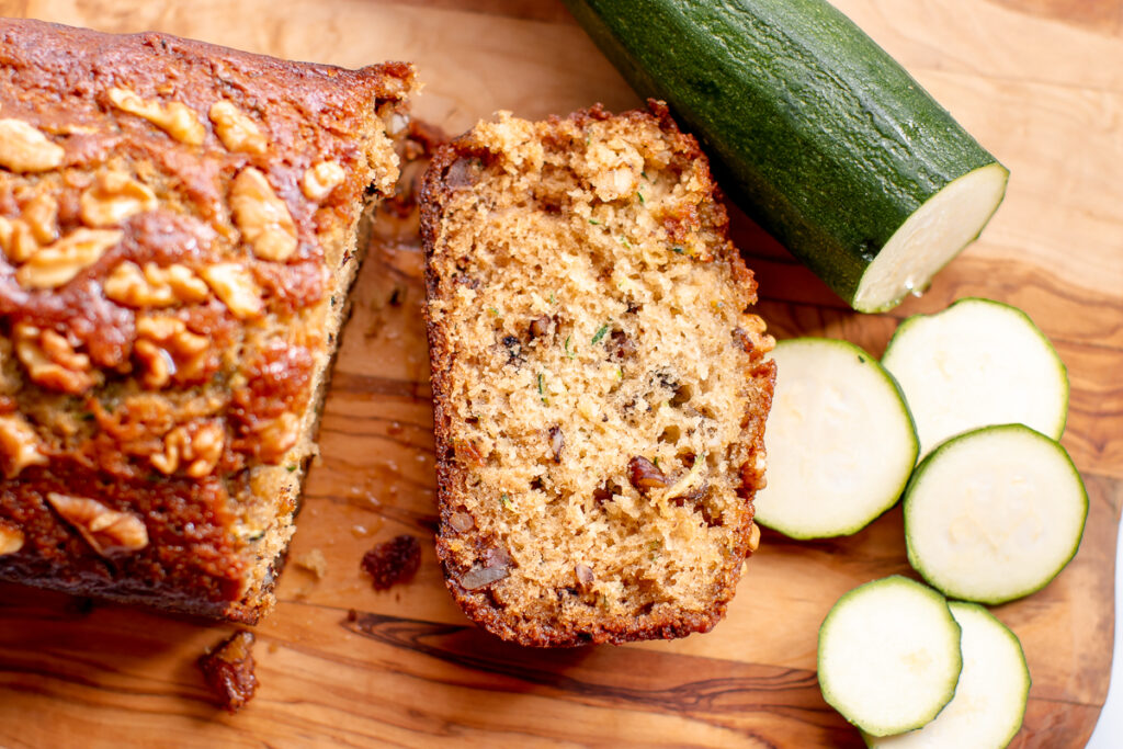 Maple Nut Zucchini Bread - Pretty. Simple. Sweet.