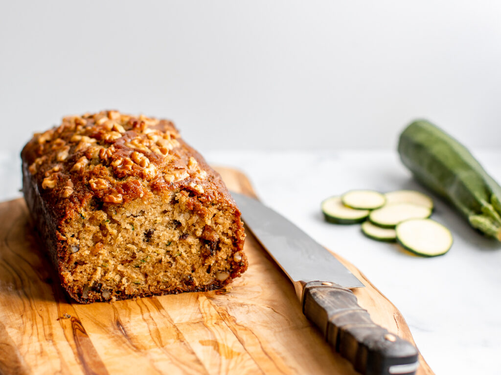 Maple Nut Zucchini Bread - Pretty. Simple. Sweet.