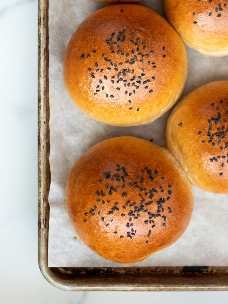Whole Wheat Sandwich Buns (fresh and soft for days) - Pretty. Simple ...