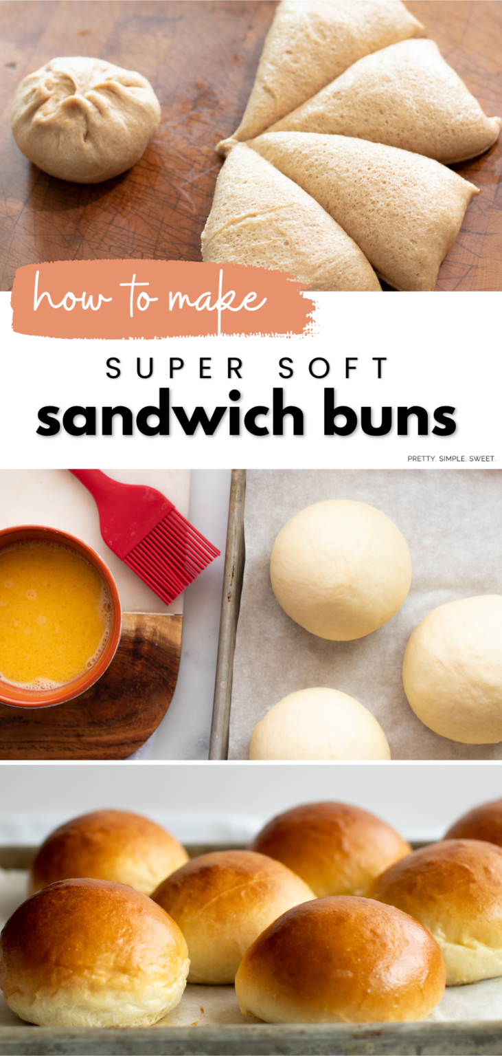 Super Soft Sandwich Buns (VIDEO) - Pretty. Simple. Sweet.