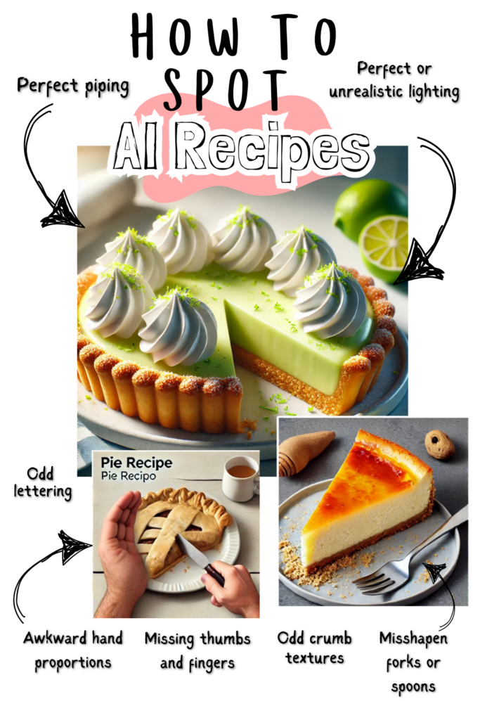 How to Spot AI-Generated Recipes and Photos - Pretty. Simple. Sweet.