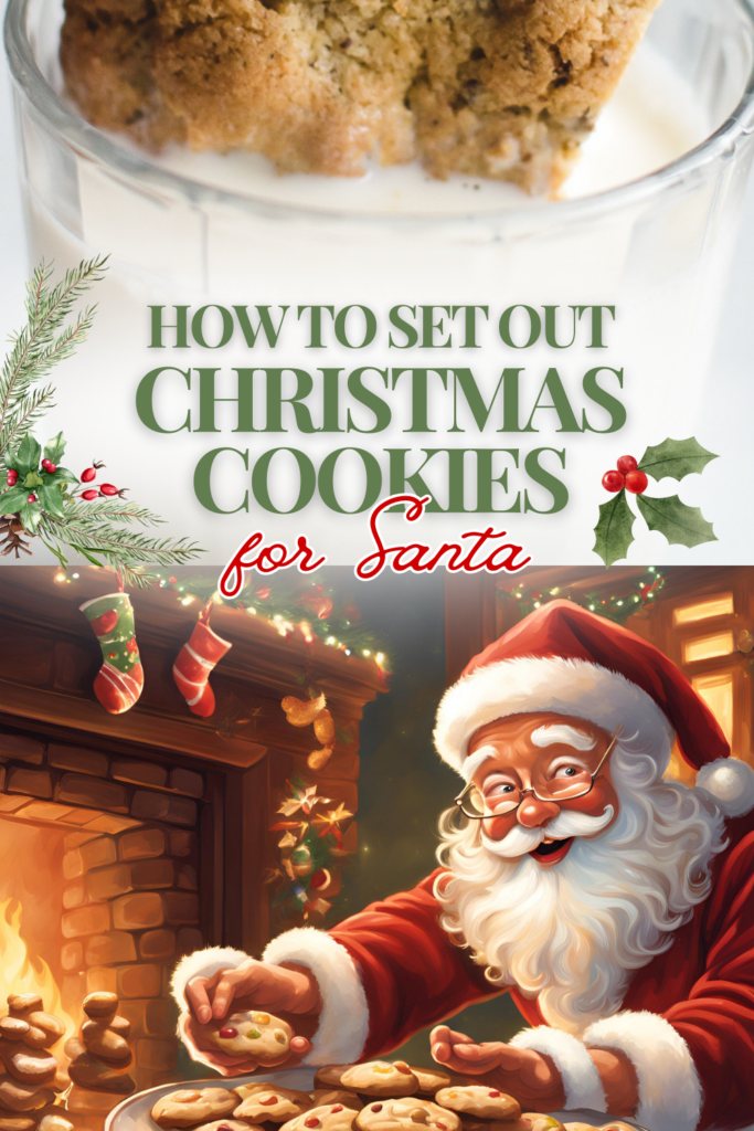 How to set out Christmas Cookies for Santa - Pretty. Simple. Sweet.