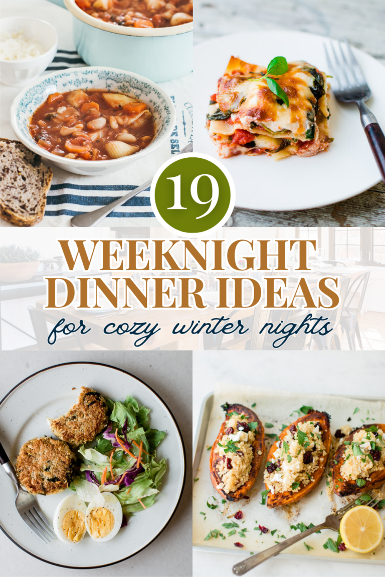 Easy Weeknight Dinners for Cozy Winter Nights - Pretty. Simple. Sweet.